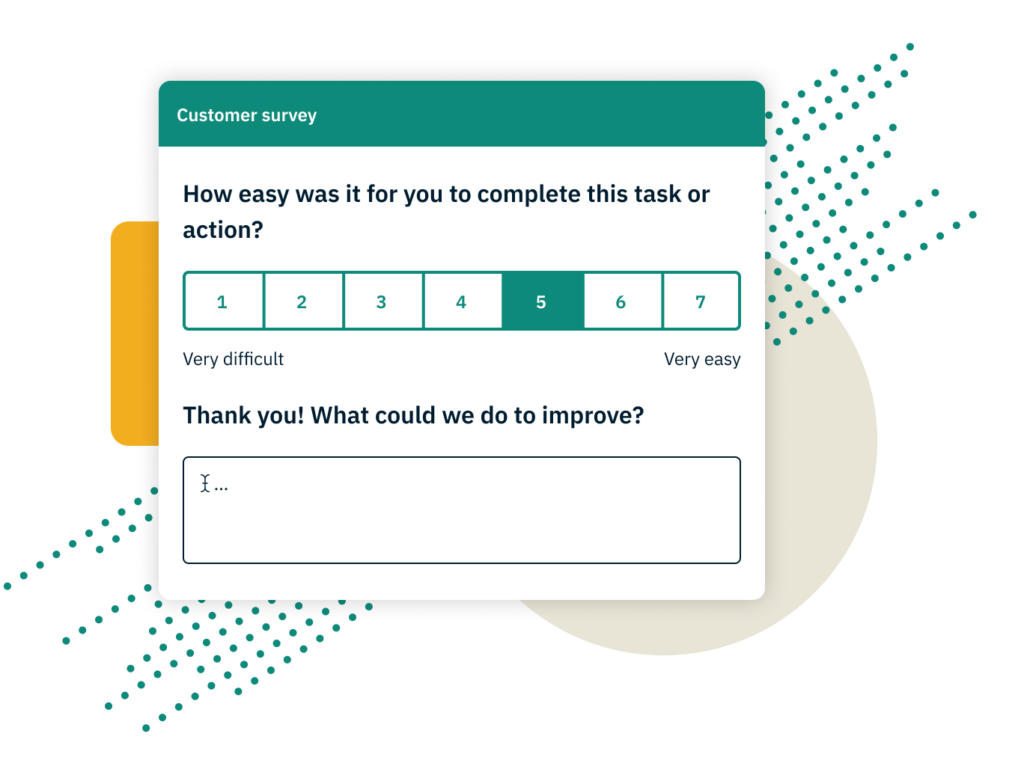 Customer Effort Score (CES) Surveys and Insights by Wootric